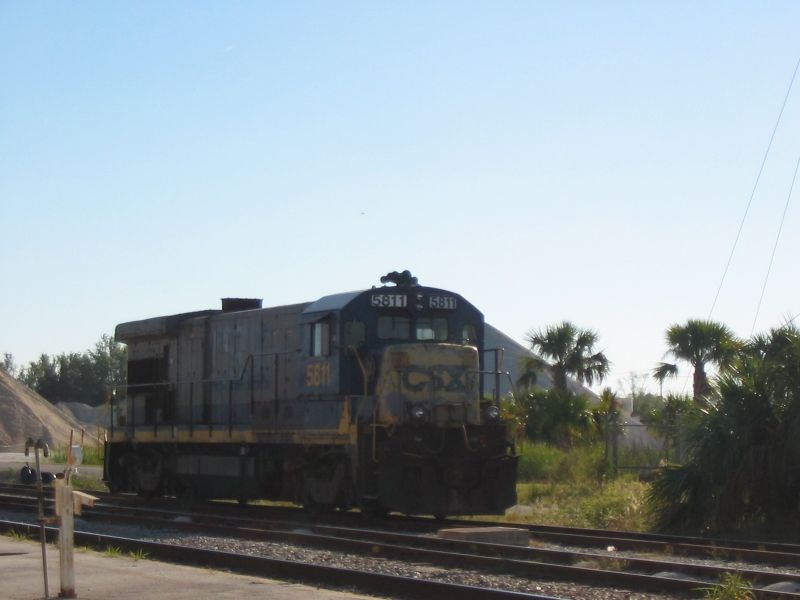 Sanford switcher parked at the Sanford fepot